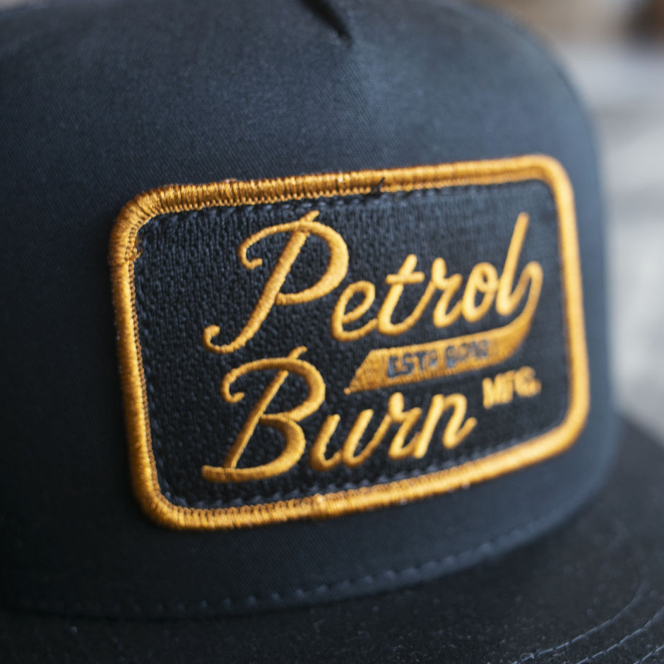Petrol Burn Mfg. I Motorcycle & Automotive Inspired Hats Beanies Caps